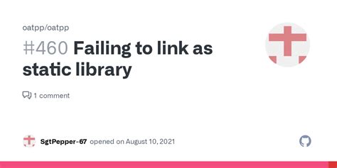 Failing To Link As Static Library Issue Oatpp Oatpp GitHub