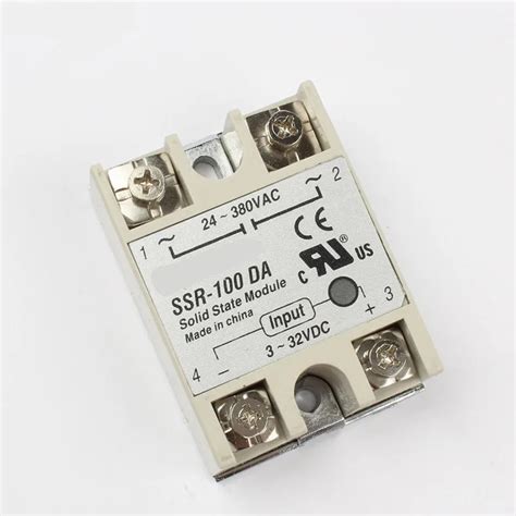 ssr 100da solid state relay ssr relay 100a 24 380vac 3 32vdc ssr 100aa buy solid state relay