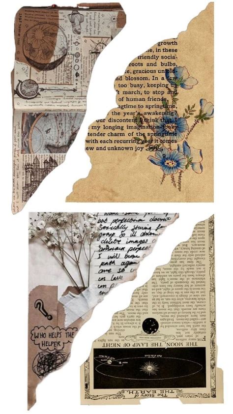 Pin By Myca Janella Linsangan On Book Designs Vintage Scrapbook Paper