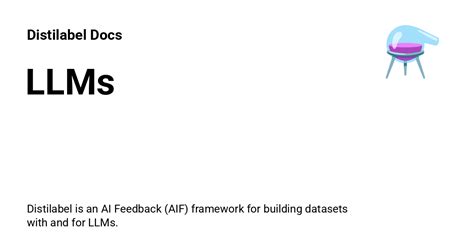 Llms Distilabel Docs