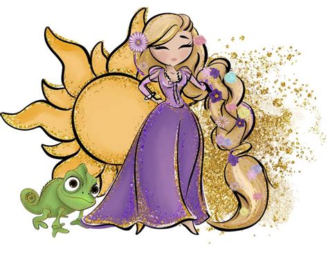 Rapunzel Sublimation Tangled Clipart Rapunzel Clipart Fairytale