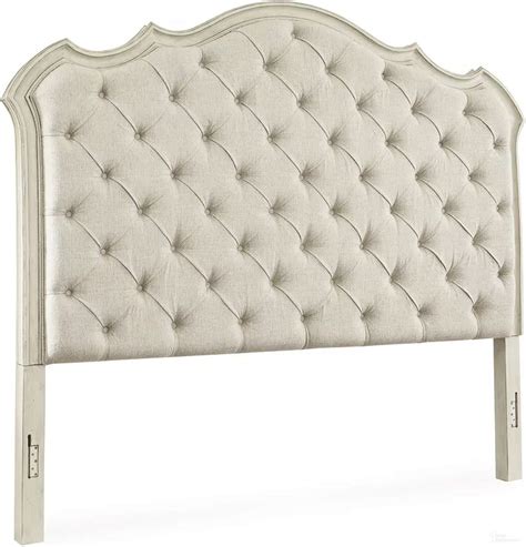 Arlendyne Antique White Kingcalifornia King Upholstered Panel