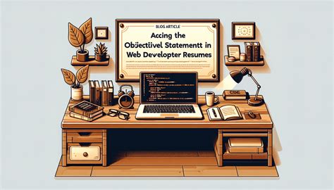 Acing The Objective Statement In Web Developer Resumes Web Crafting Code