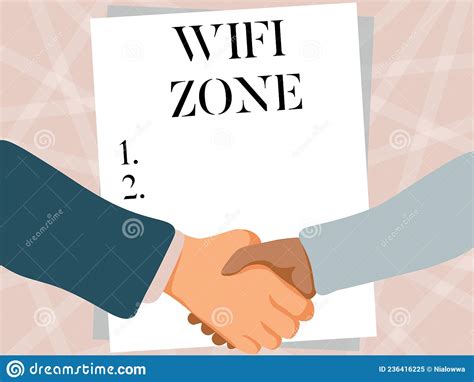 Writing Displaying Text Wifi Zone Word For Provide Wireless Highspeed Internet And Network