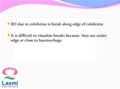 Choroidal Coloboma Ppt