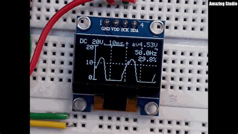 Arduino Nano 20khz Digital Portable Oscilloscope Details