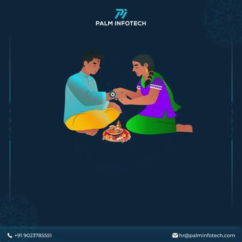 Palm Infotech Mobile App Development Company On Linkedin Happy Raksha Bandhan Palm Infotech