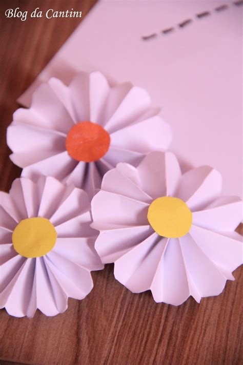 Cantinho Da Cantini Diy Flores De Papel
