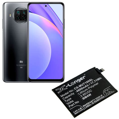 Xiaomi M2007J17G M2007J17I Mi 10i 5G Mi 10T Lite 5 Replacement Battery ...