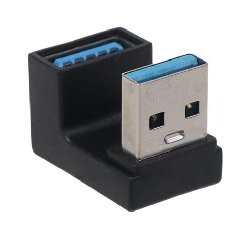 Переходник Usb Type A к адаптеру с наклоном вверх и вниз 3 0 от мужчины женщине расширением на