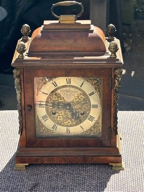 Table Clock Walnut 1920 1930 Table Clock Thomas Smith Catawiki