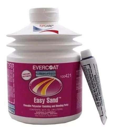 Masilla Easy Sand De Evercoat Para Acabado Y Nivelado Envío Gratis