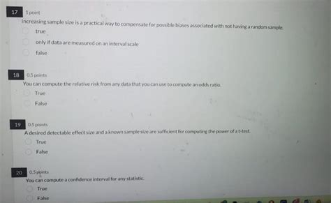 Solved 05 Points The Yates Correction Should Be Applied To