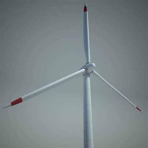 Ge Haliade X Offshore Wind Turbine With Base Frame 3d Model 69 3ds