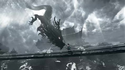 Fantasy Girl Chinese Dragon Temple Live Wallpaper Moewalls