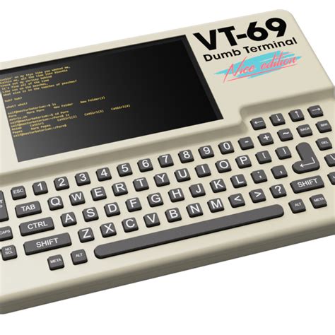 VT 69 Handheld Terminal Hackaday Io