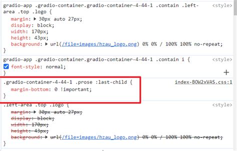 Python In Gradio When Custom Html Is Added The Original Width And Height Are Scaled And