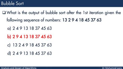 Algorithms Lecture 4 Sorting Algorithms I Pdf