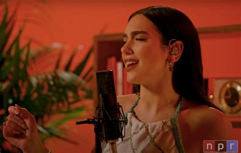 Watch Dua Lipa Perform ‘future Nostalgia Tracks For Nprs Tiny Desk