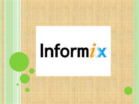 Ppt IntroducciÓn Informix Es Un Gestor De Base De Datos Creado Por