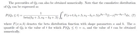Quantile How To Code To Find The Percentile Of A Distribution When I
