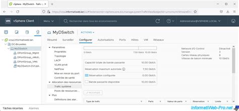 Export Restore Or Import Vds Switch Configuration On Vmware Vsphere 6 7 Vmware Tutorials