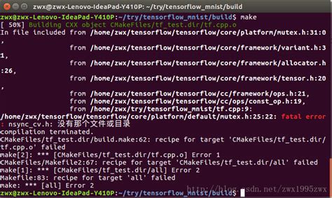 Tensorflow C 环境搭建及实战tensorflow C版 Csdn博客