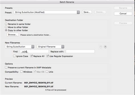Solved How Do I Remove A Number Sequence Using Batch Rena Adobe