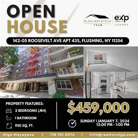 jan 7 open house 142 05 roosevelt ave apt 435 flushing ny 11354