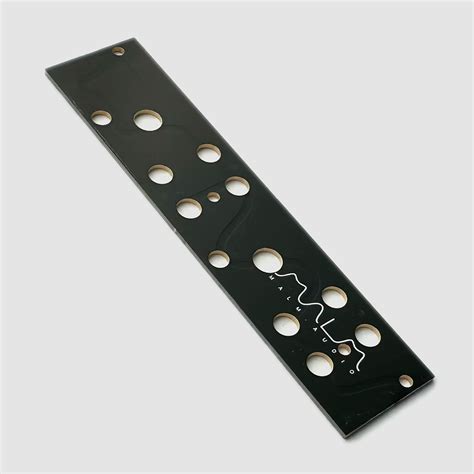 Black Panel For Mutable Instruments Branches Oddvolt Eurorack