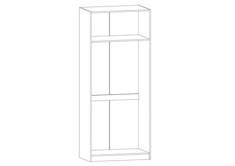 ᐉ Шафа розпашна Mebel Service Фантазія 2Д ЛДСП Венге темний Дуб самоа • Краща ціна в Києві