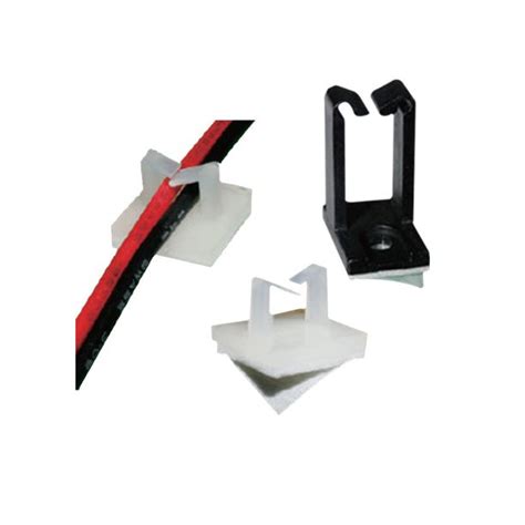 Pcb Cable Fixing Clamp 3mm Hole Push In Cable Holder Cable Organizer