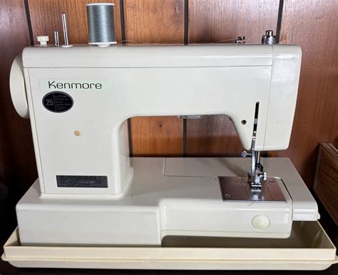 Kenmore Model 158 13410 Heavy Duty Sewing Machine W Foot Pedal And Case