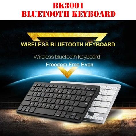 Bk3001 Battery Powered Universal Bluetooth 3 0 Wireless Keyboard Lazada Indonesia