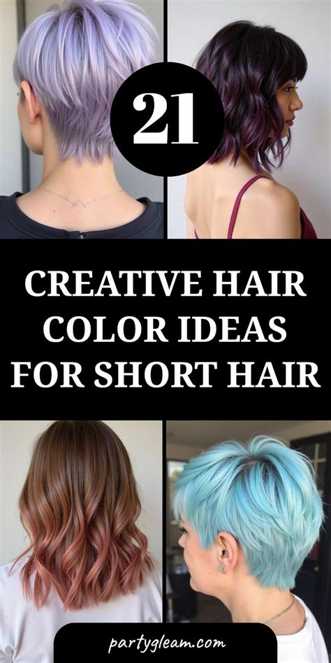 21 Creative Hair Color Ideas For Short Hair In 2025 Fantasy Hair