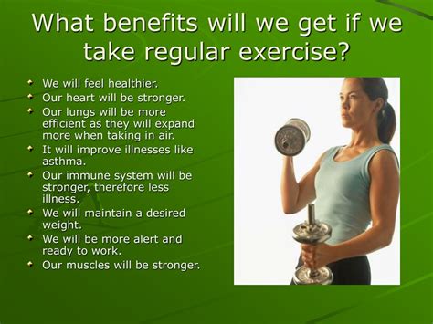 Ppt Why Do We Need To Exercise Powerpoint Presentation Free