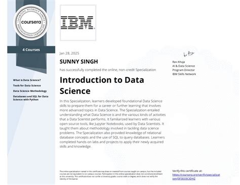 Datascience Sql Coursera Ibm Jupyter Learningjourney Careergrowth Sunny Kumar Singh