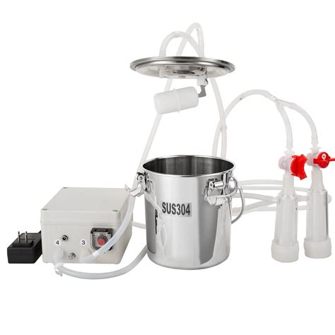 Goat Milking Machine 3l Electric Portable Vacuum Milker For Goats