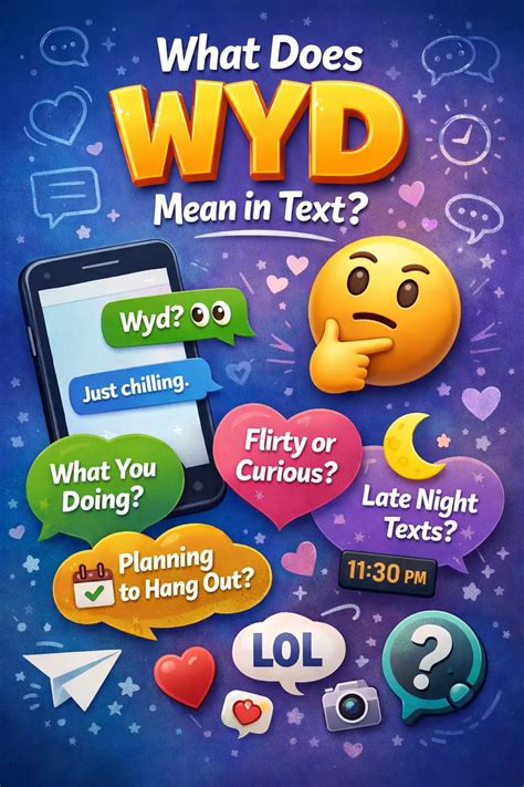 What Does Wyd Mean In Text Full Slang Guide
