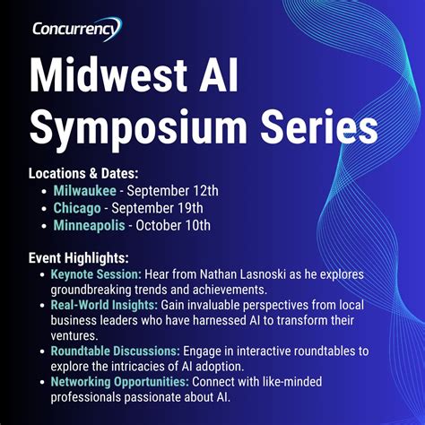 Concurrency Inc On Linkedin Aisymposium Ai Midwesttech Cncyteams Artificialintelligence