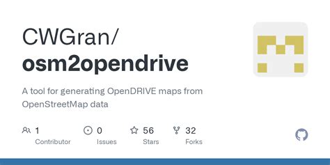 Github Cwgranosm2opendrive A Tool For Generating Opendrive Maps