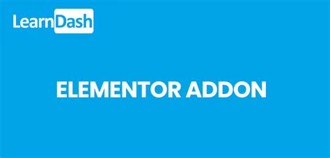 download learndash lms elementor addon v1 0 10 free