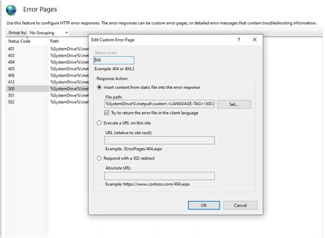 Python Flask Doesnt Serve Custom 500 Templatereturn On Iis Stack