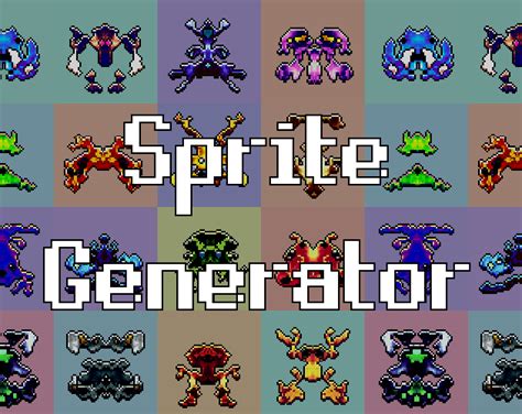 Pixel Sprite Generator By Deep Fold
