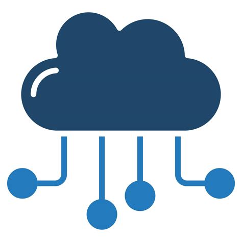 Cloud Computing Icon Line Vector Illustration 35193586 Vector Art At