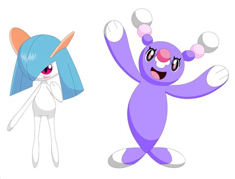 Shiny Bichi Kirlia And Brionne By Estelarbunny On Deviantart