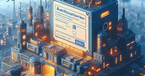 The Template Module Within Authorization Box