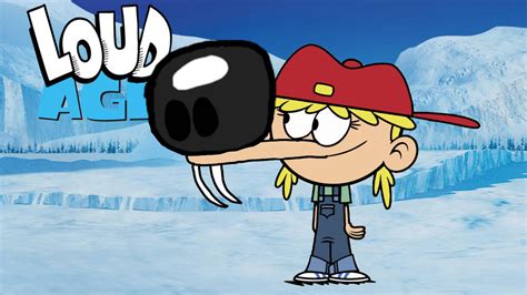 Loud Age Lana Loud With Scrats Nose Inflation By Conorlordofcreation