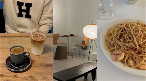 Vlog 1월 일상 브이로그 먹부림 기록 •♥ Youtube