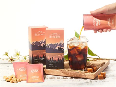 콜드브루 파우치 브라질 산토스 Ny2 디카페인 출시 100자평 이벤트 알라딘